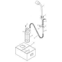 GH-1440-1 Coolant and Work Light Assembly | JET Tools