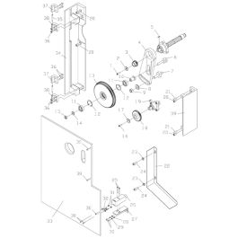 GH-1440-3 End Gear Assembly | JET Tools