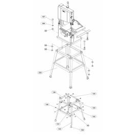 JWB-10 Stand Assembly | JET Tools