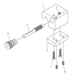 E-1236VS Micro Carriage Stop | JET Tools