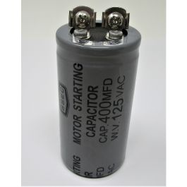 Capacitor 400Uf 125Vac 1.75X3.75 | C-400250 | JET Tools