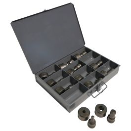 12 Round Metric Punch & Die Sets with Storage Case | Edwards ...