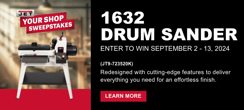 Your Shop Sweepstakes | JET Tools