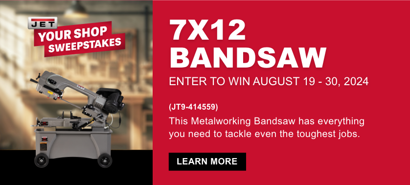 Your Shop Sweepstakes | JET Tools